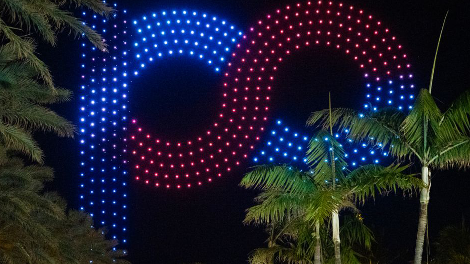 Drone Light Shows in Florida - Pixis